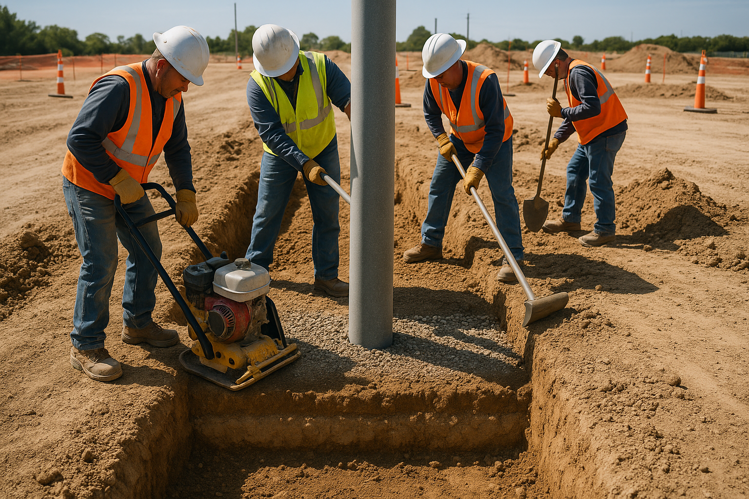 Installing Street Poles? Avoid These Foundation Mistakes